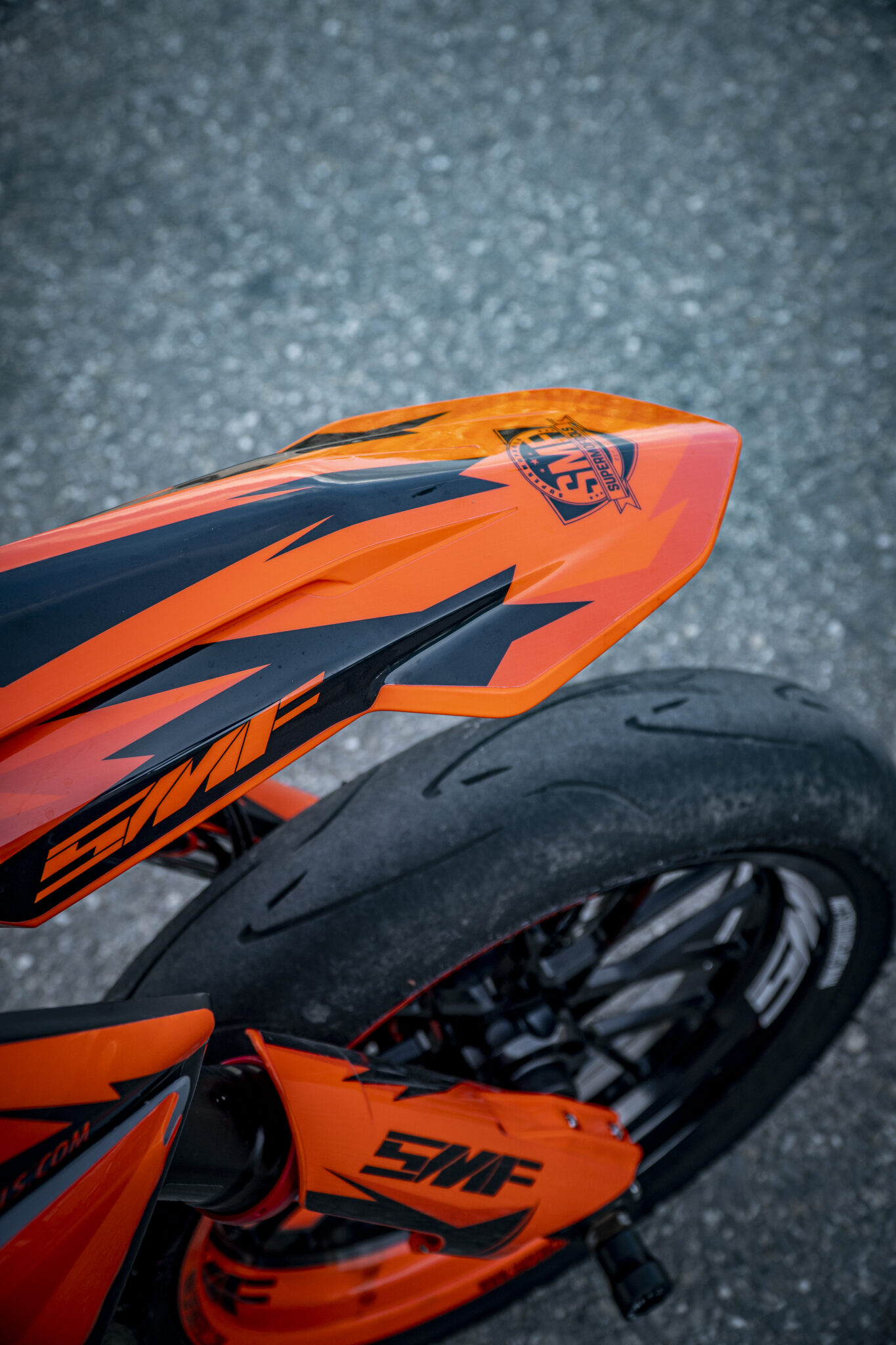 KTM 690 SMC-R Graphics kit 2019 - 2024 - #4 - Supermofools