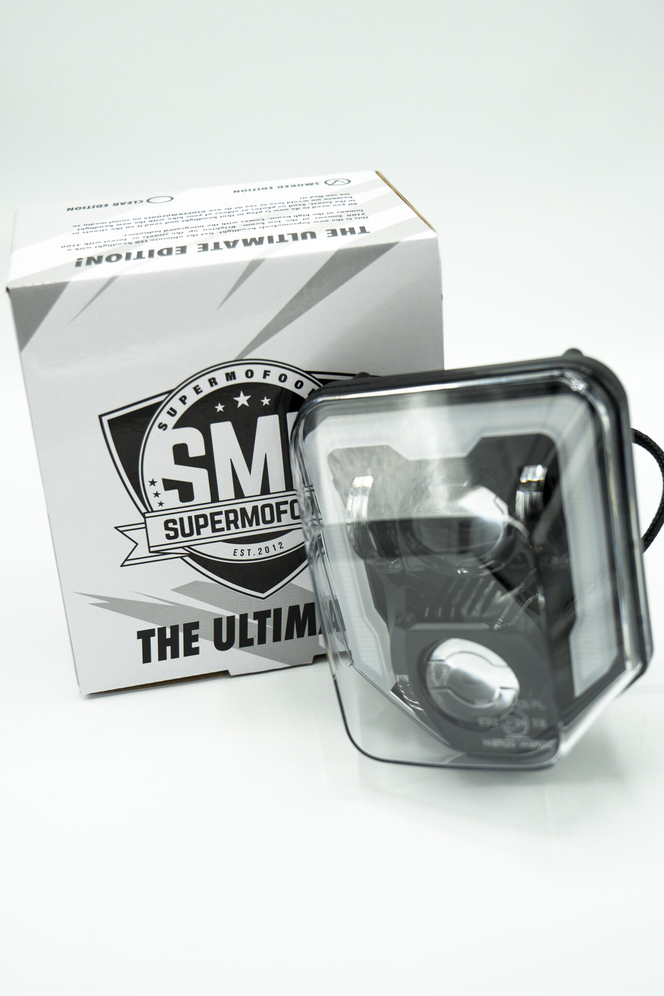 Husqvarna LED Headlight `THE ULTIMATE!` // Clear edition - Supermofools
