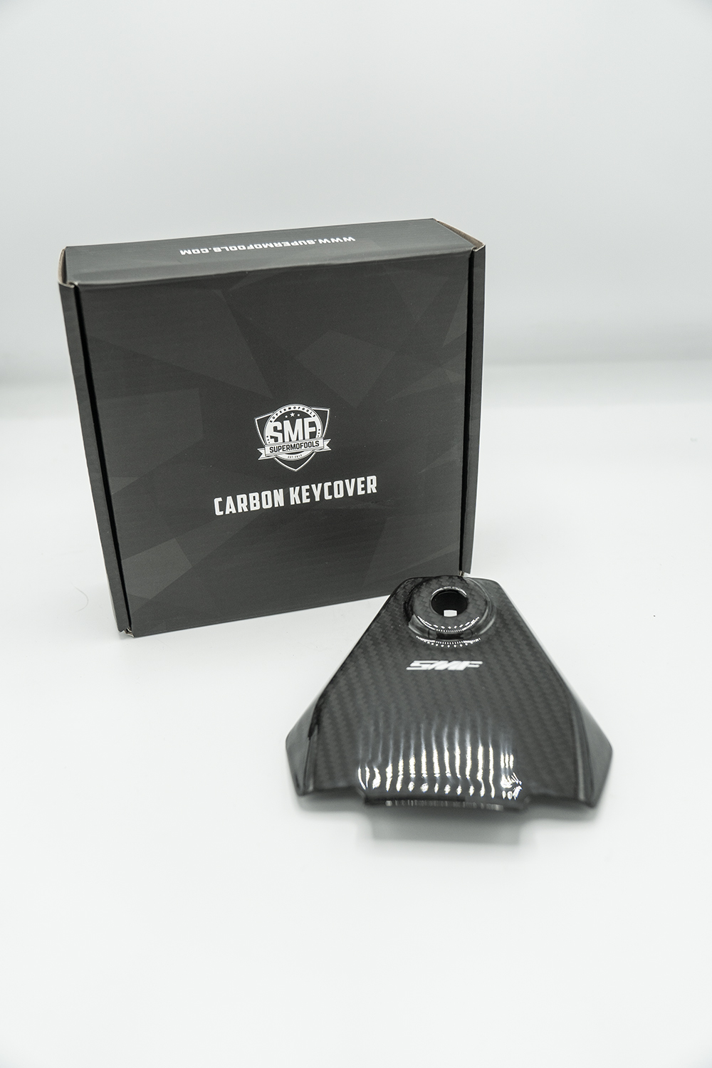 Carbon key cover KTM SMC-R 690 2019 - current - Supermofools