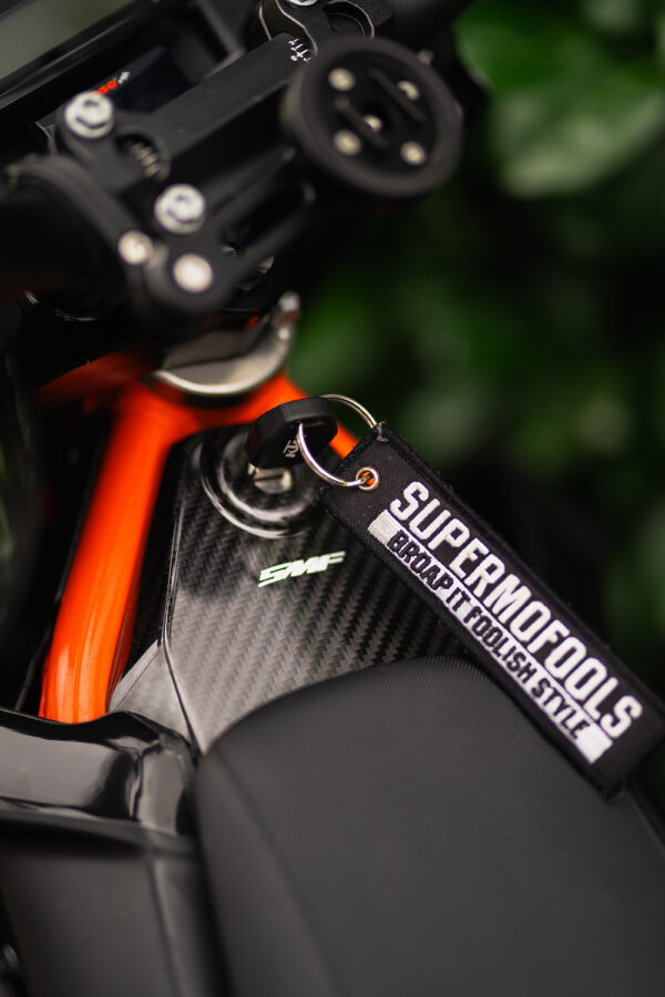 Carbon key cover KTM SMC-R 690 2019 - current - Supermofools